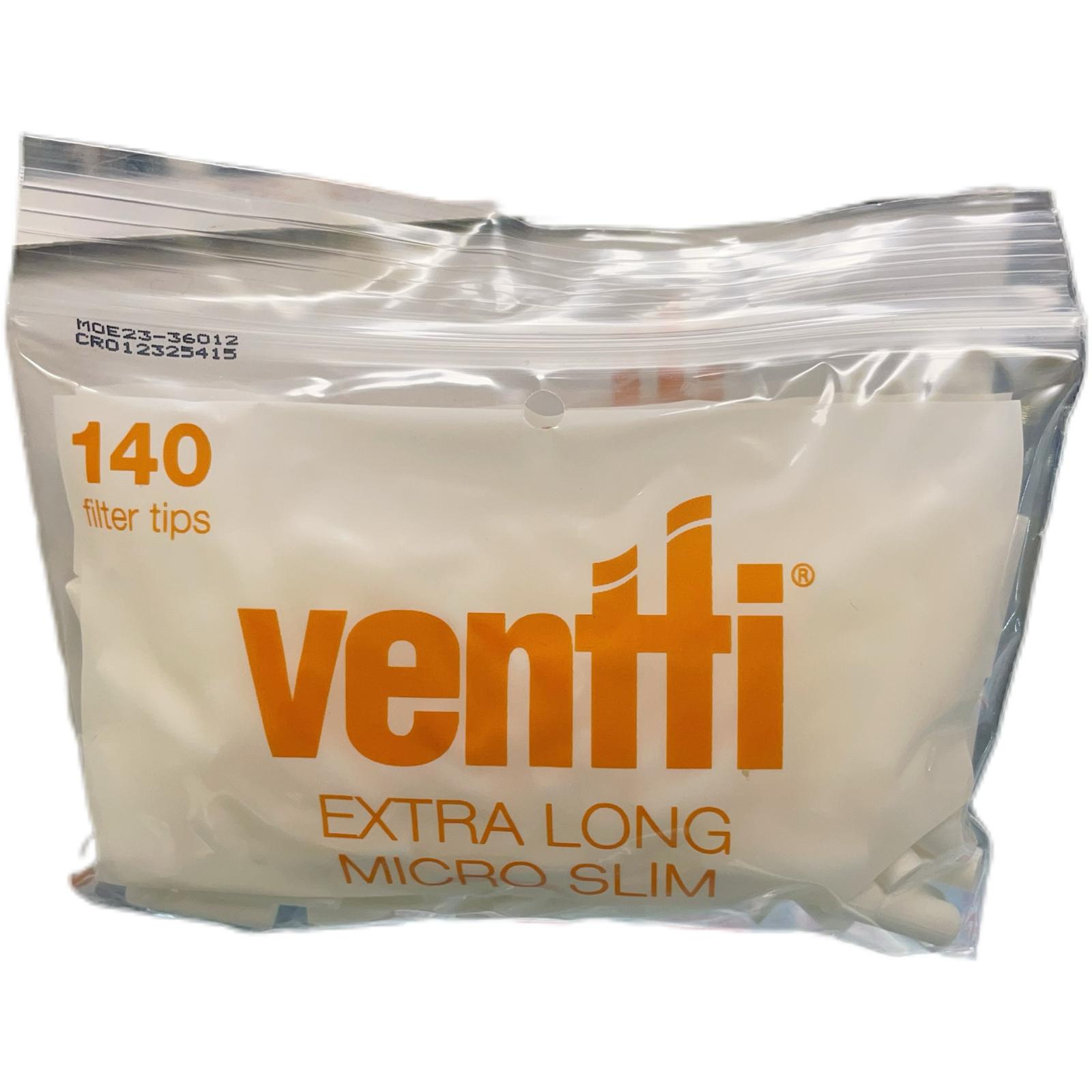 Ventti Extra Long Micro Slim Filters 140s – Smoke Online